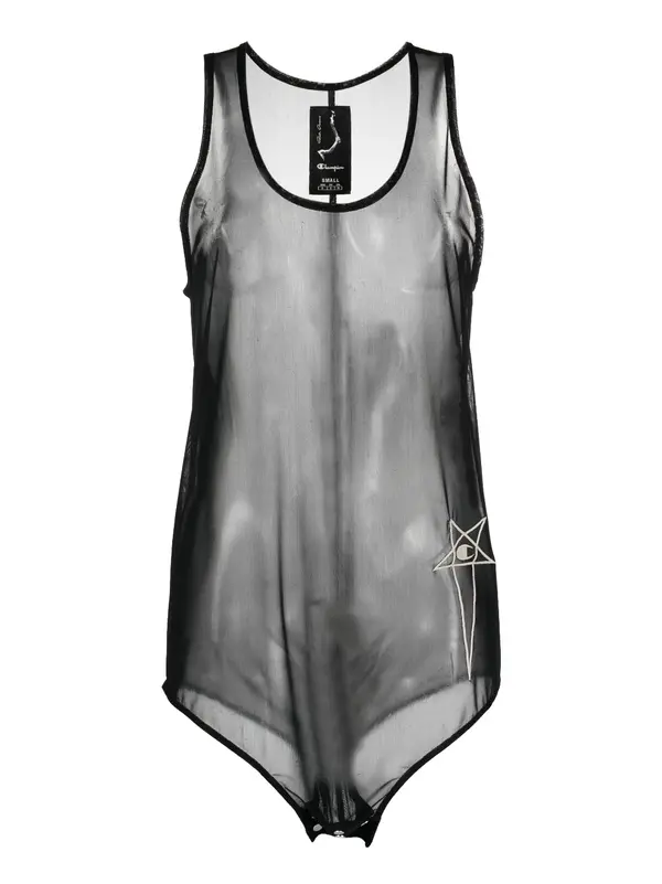 Rick Owens Basketball Tank Top - Black