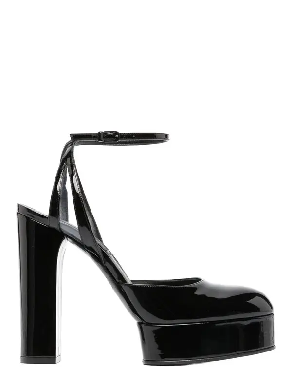 Casadei Betty 120mm Platform Pumps - Black