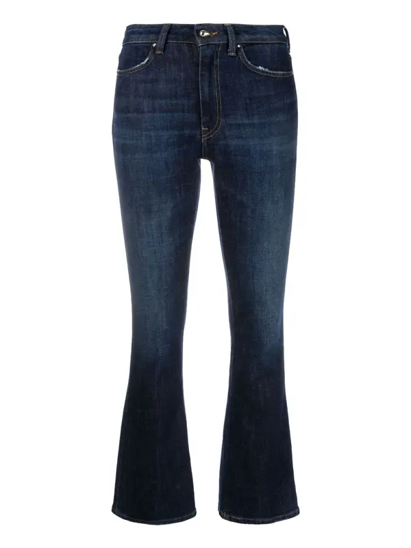 DONDUP Mid-rise Flared Jeans - Blue