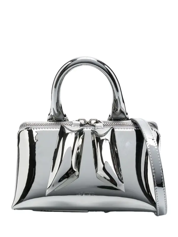 Attico Mini Friday Tote Bag - Silver