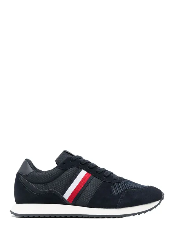 Tommy Hilfiger Signature Tape Runner Sneakers - Blue
