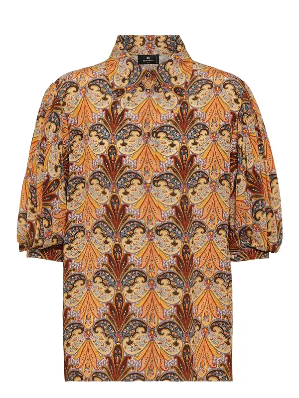 Etro Printed Silk Blouse - Multicoloured