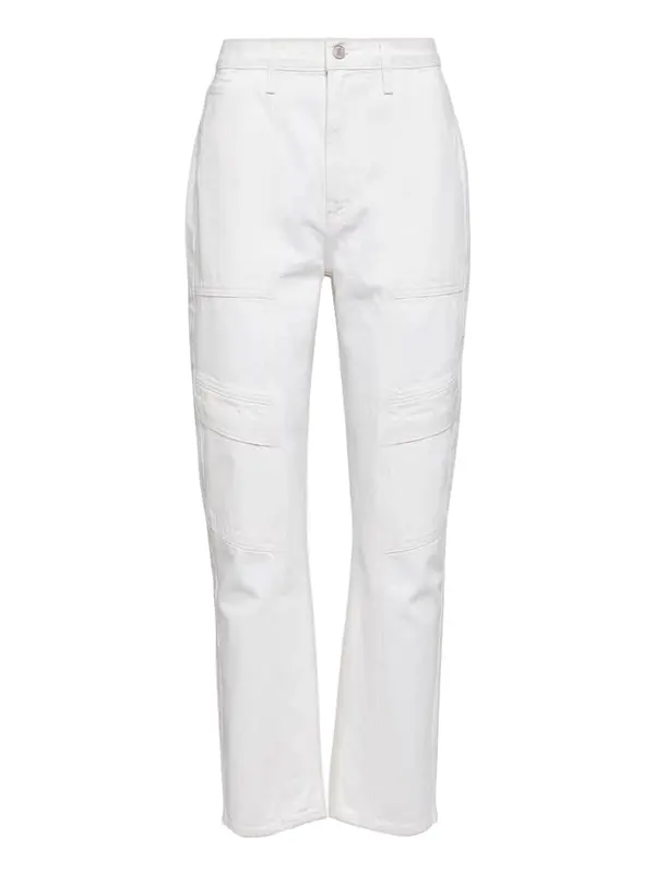 AGOLDE Cooper High-rise Cargo Pants - White