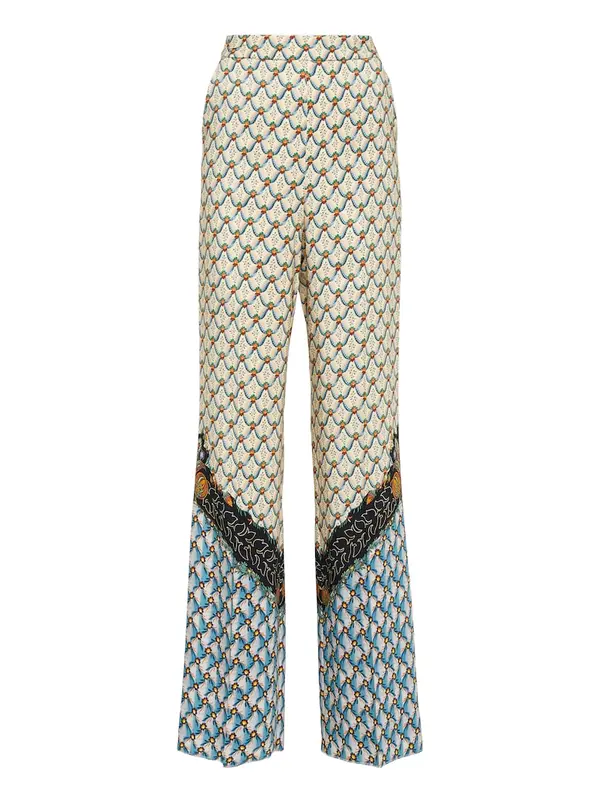 Etro High-rise Printed Pants - Multicoloured