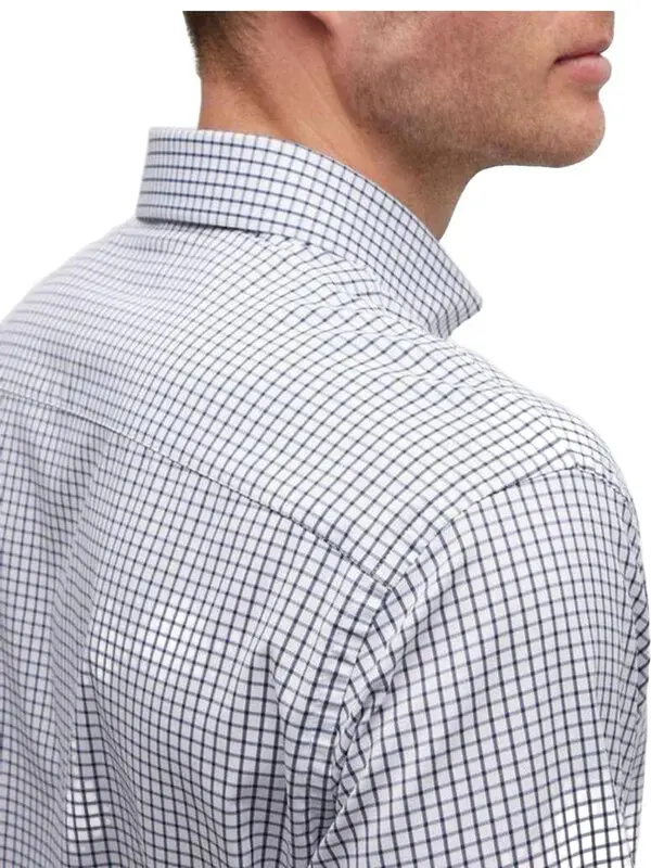 Peter Millar Apos;s Hanford Performance Twill Sport Shirt - Navy