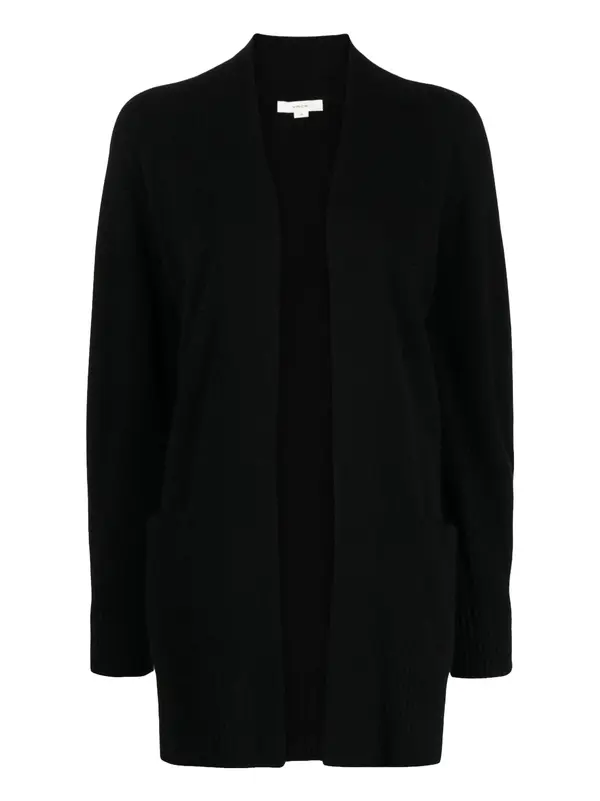 Vince Open-front Cashmere Cardigan-coat - Black