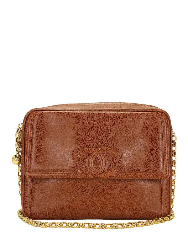 Chanel Vintage Timeless Camera Bag - Brown