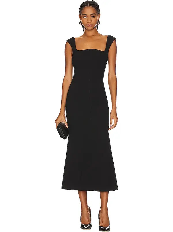 ELLIATT Perri Midi Dress - Black