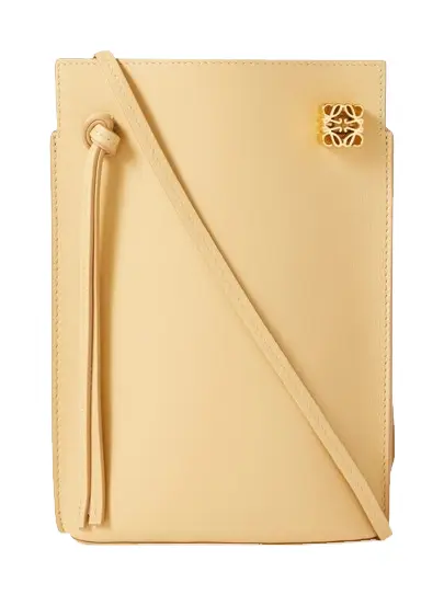 Loewe - LOEWE Dice Pocket Leather Shoulder Bag