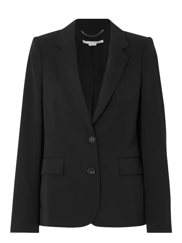 Stella McCartney Wool-blend Twill Blazer - Black