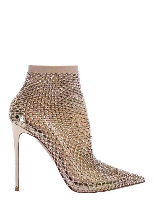 LE SILLA Gilda 120mm Crystal-embellished Pumps - Neutrals