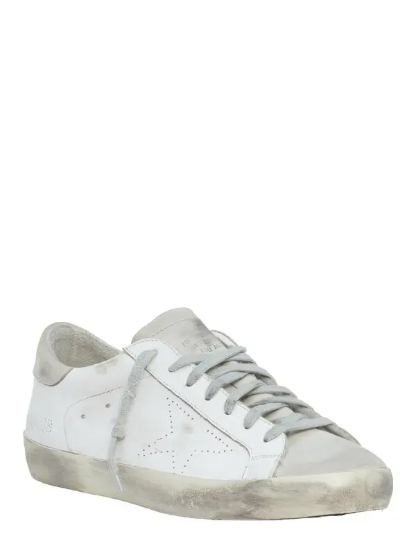 Golden Goose Super-star Low-top Sneakers - White/ice