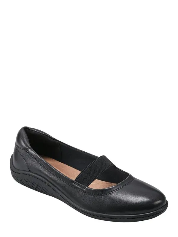 Easy Spirit Golden Ballet Flat - Black
