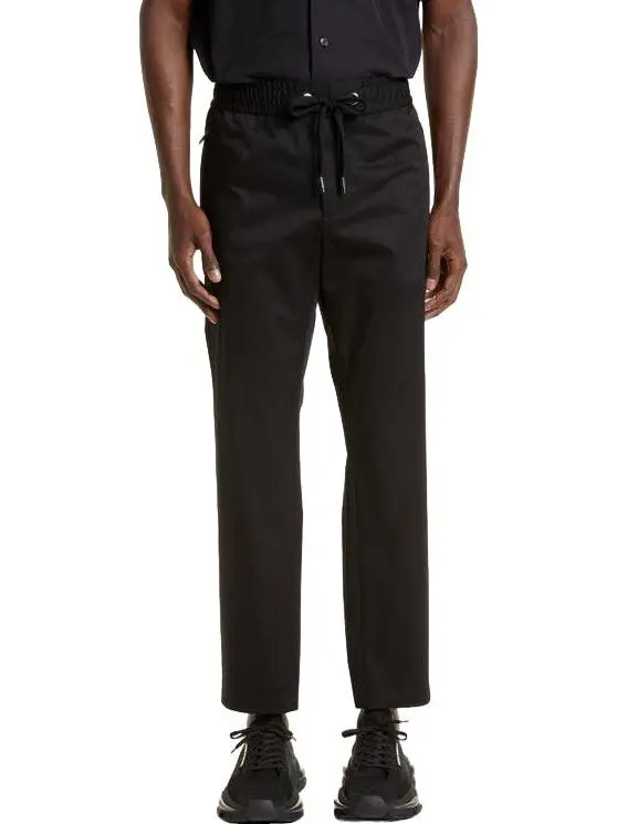 Dolce & Gabbana Stretch Cotton Joggers - Black