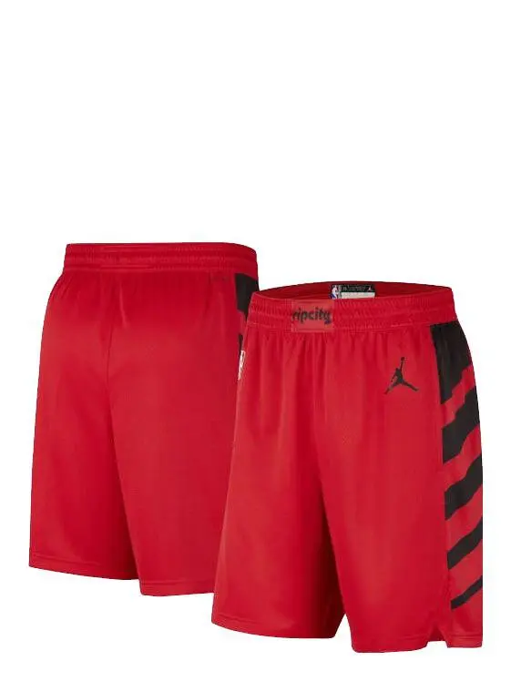 JORDAN BRAND Portland Trail Blazers Swingman Performance Shorts - Red