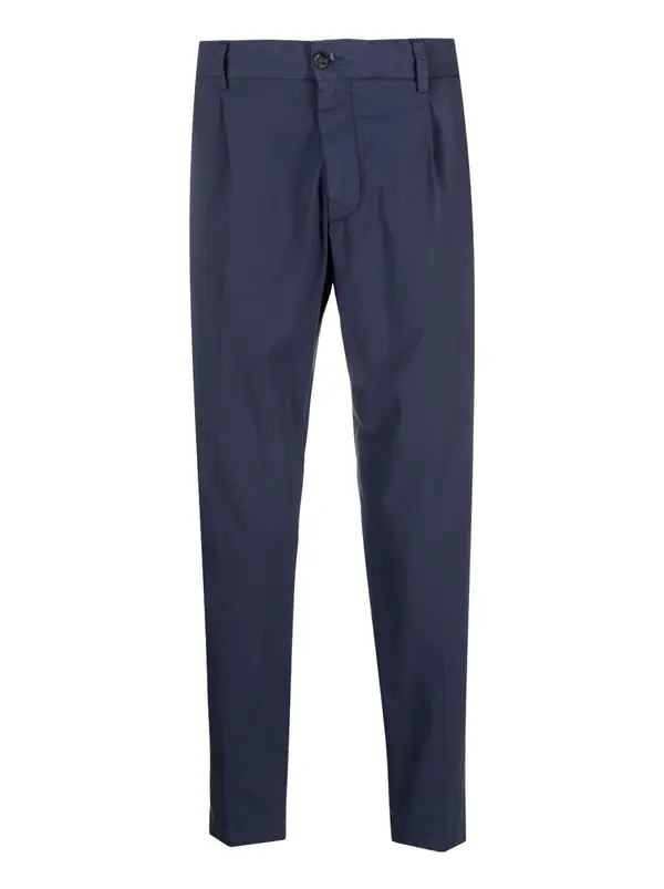 DELL'OGLIO Riccardo Straight-leg Trousers - Blue