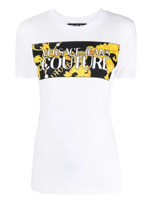 Versace Logo-print T-shirt - White