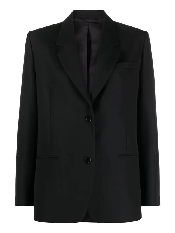 TOTEME Single-breasted Blazer - Black