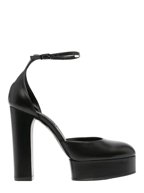 Casadei Betty 130mm Platform Pumps - Black