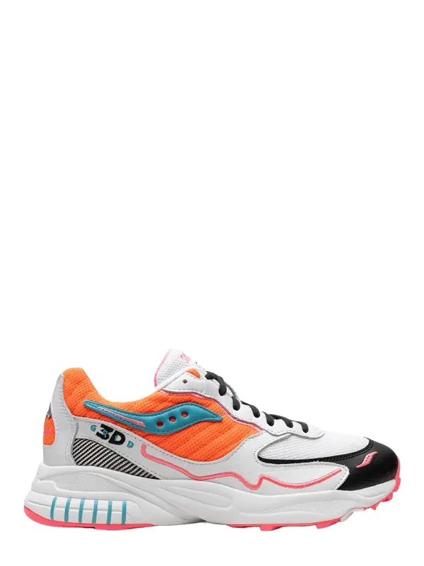 Saucony 3d Grid Hurricane Sneakers - Orange