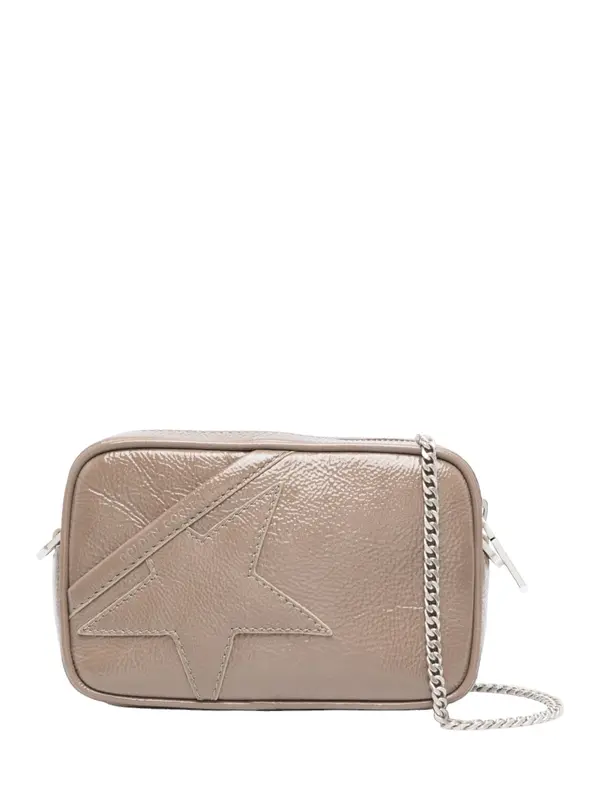 GOLDEN GOOSE Mini Star Leather Crossbody Bag - Neutrals