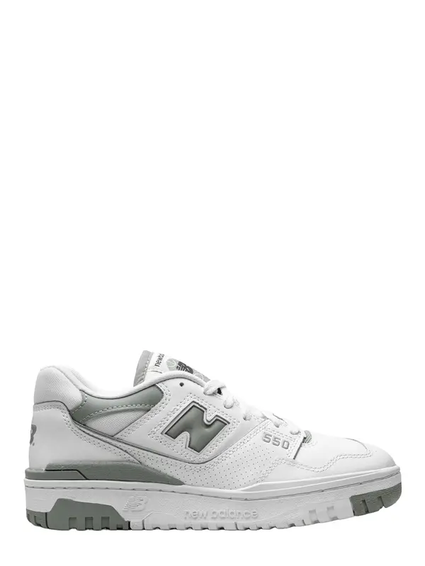 NEW BALANCE 550 Leather Sneakers - Grey