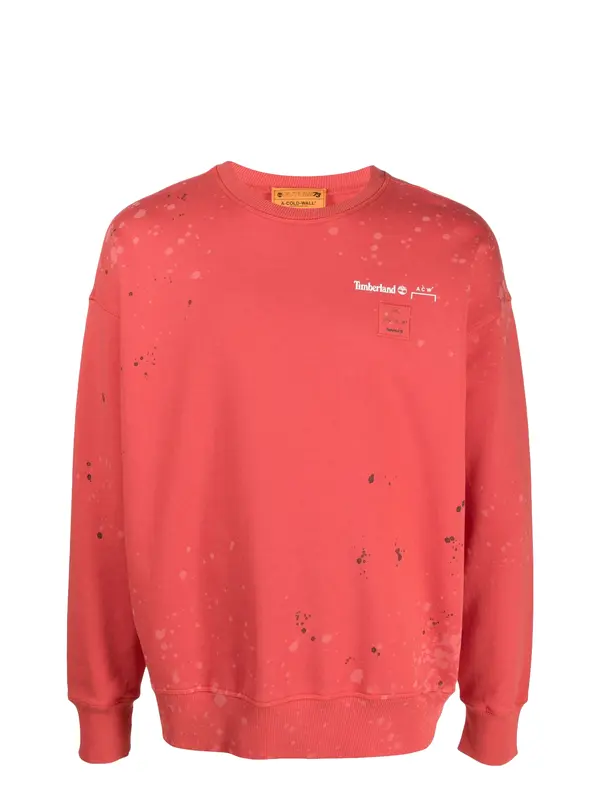 A-COLD-WALL* X Timberland Crew-neck Sweatshirt - Red