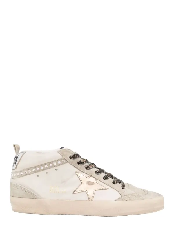 GOLDEN GOOSE Mid Star Sneakers - Neutrals
