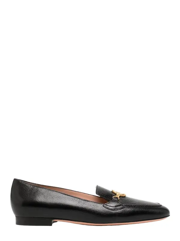 Bally O'brien Embellished Leather Loafers - Black