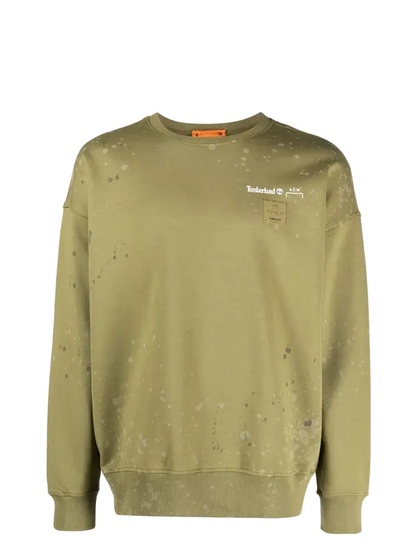A-COLD-WALL* X Timberland Faded-effect Sweatshirt - Green