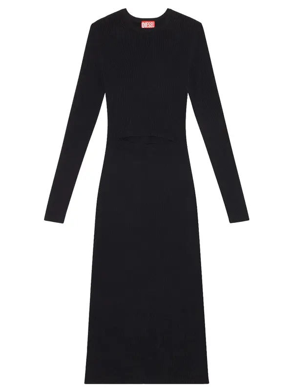 DIESEL M-pelagos Midi Dress - Black