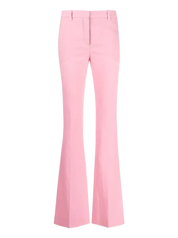 Versace Allover Jacquard Trousers - Pink
