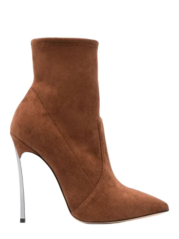 Casadei Blade Arceus 130mm Ankle Boots - Brown