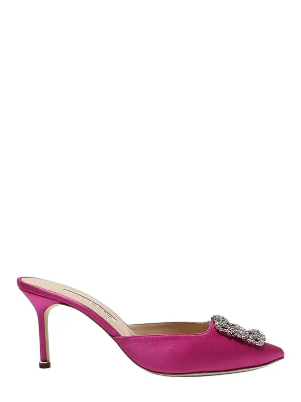 Manolo Blahnik Hangisi 70mm Pumps - Pink