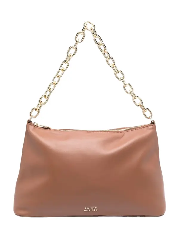 Tommy Hilfiger Chain-link Shoulder Bag - Brown