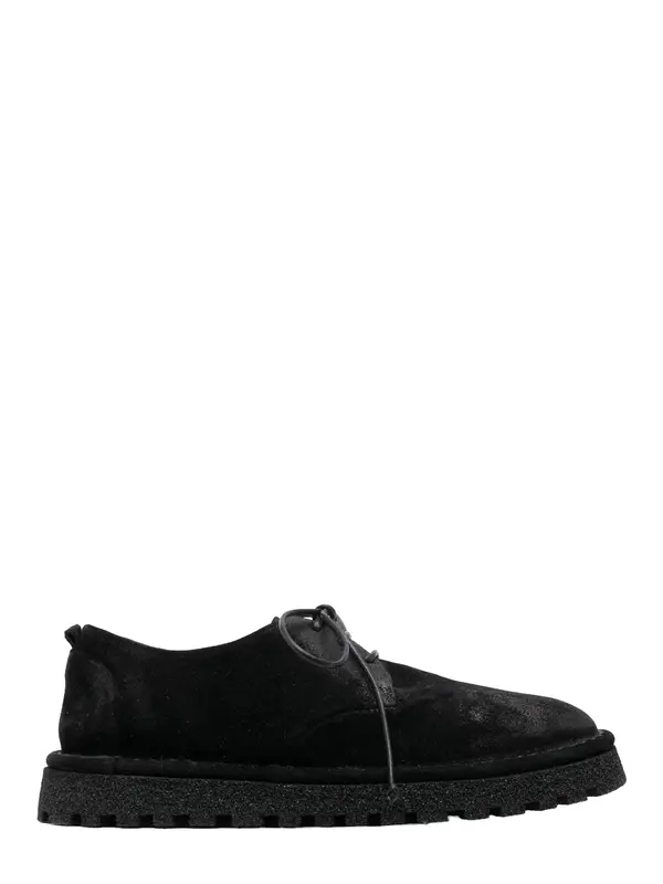 Marsèll Sancrispa Alta Pomice Derby Shoes - Black
