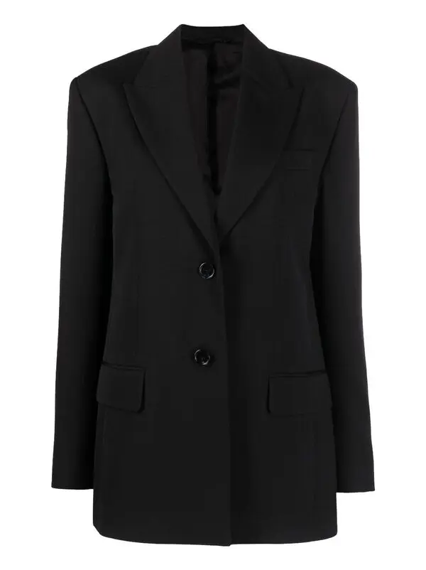 Acne Studios Single-breasted Blazer - Black