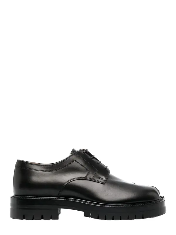 MAISON MARGIELA Tabi Lace-up Derby Shoes - Black