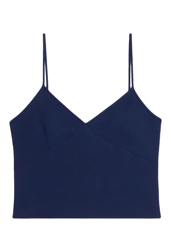 Ami V-neck Camisole Top - Blue