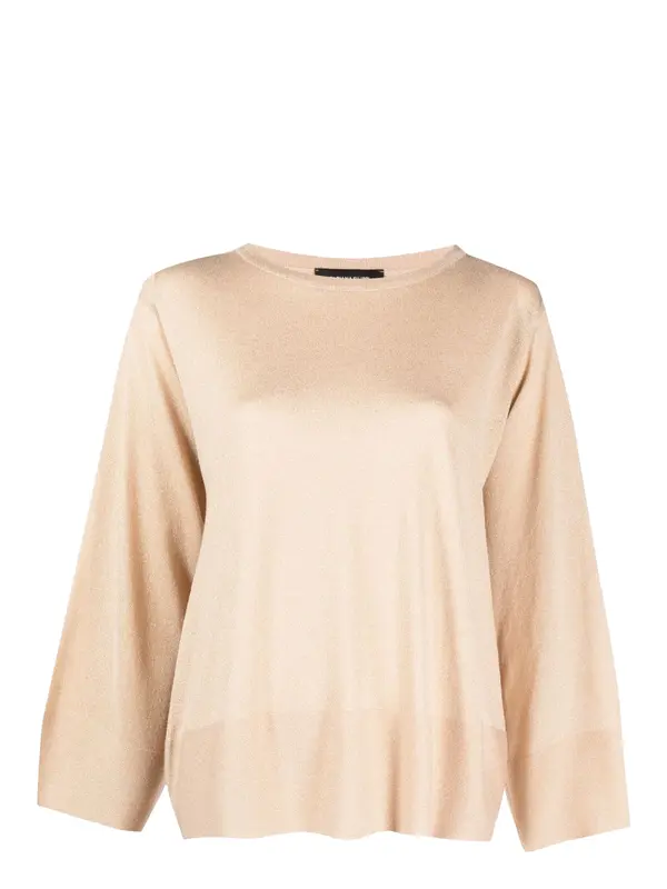 Fabiana Filippi Oversized Boat-neck Jumper - Neutrals