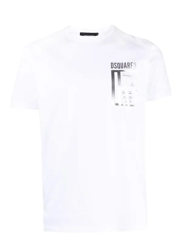 Dsquared2 Logo-print Cotton T-shirt - White