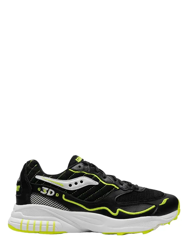 Saucony 3d Grid Hurricane Sneakers - Black
