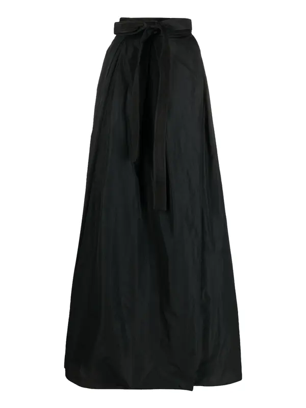 Pinko Pleated Maxi Skirt - Black