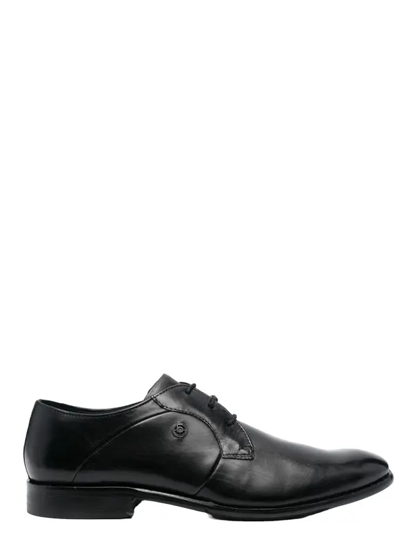 BUGATTI Mansueto Flex Leather Oxford Shoes - Black