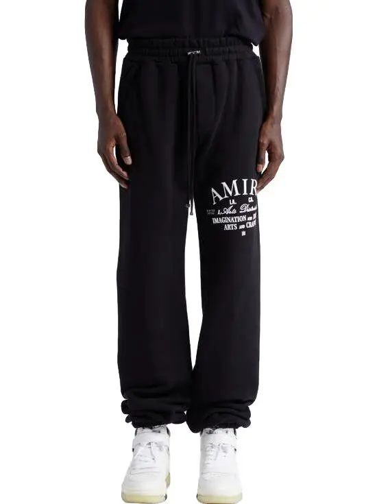 Amiri Arts District Graphic Joggers - Black
