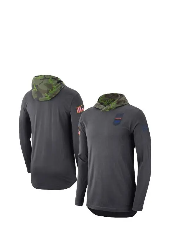 JORDAN BRAND Florida Gators Long Sleeve Hoodie T-shirt - Anthracite