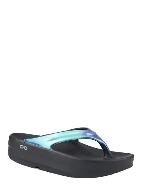 OOFOS Oomega Oolala Luxe Flip Flop - Atlantis