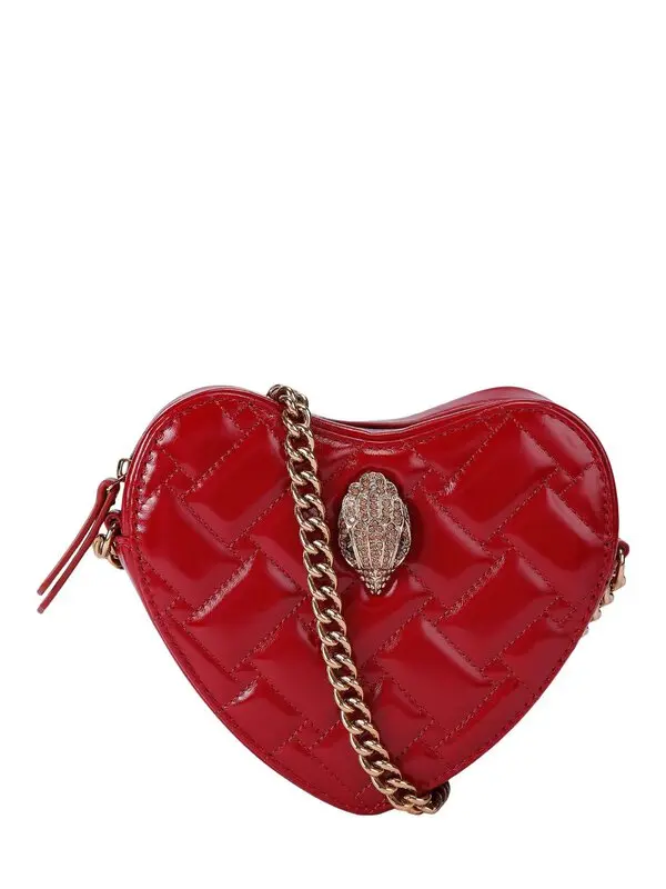 Kurt Geiger Kensington Heart Crossbody Bag - Red