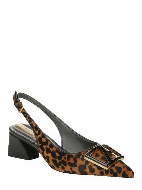 Franco Sarto Racer Slingback Pointed Toe Pump - Whiskey