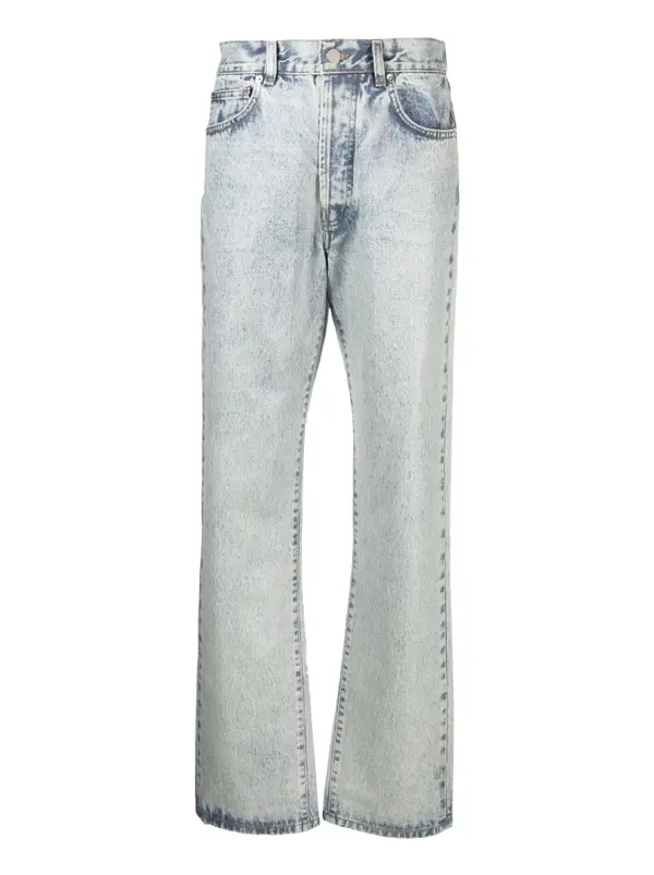 ALMAZ High-rise Straight-leg Jeans - Blue